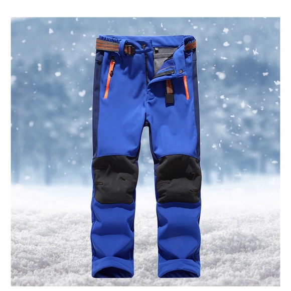 Bottoms | Nwt Mountainskin Kids Winterfleece Softshell Hiking Pants ...